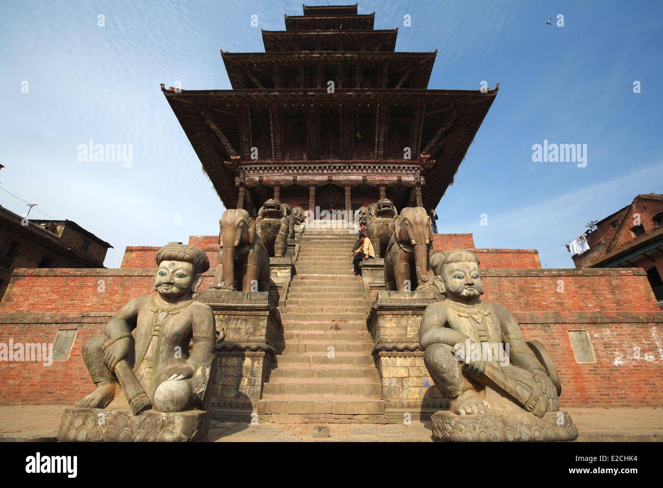 Nepal, Kathmandu Valley, listed as World Heritage by UNESCO, Bhaktapur ...