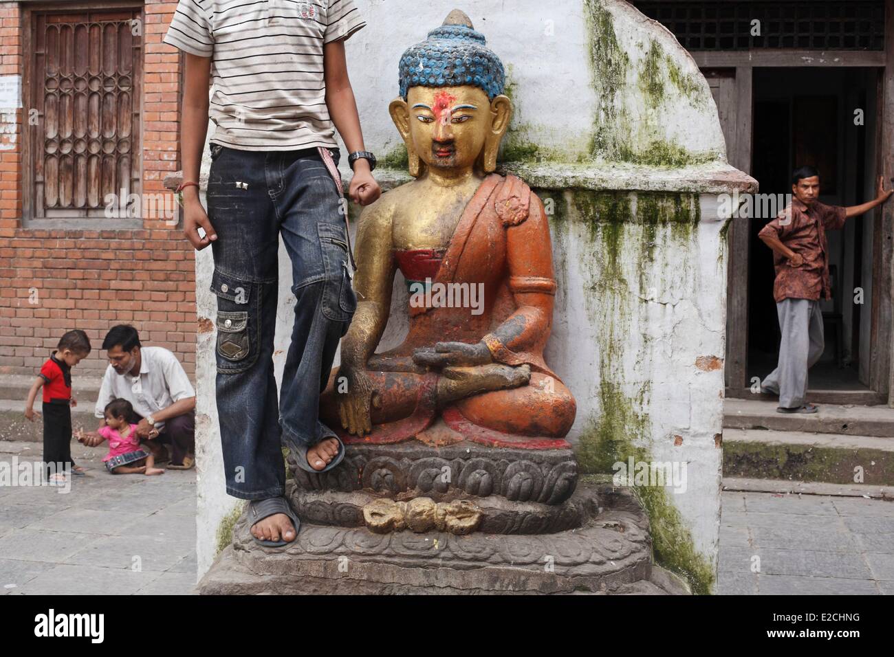 Nepal, Kathmandu Valley, listed as World Heritage by UNESCO, Kathmandu ...