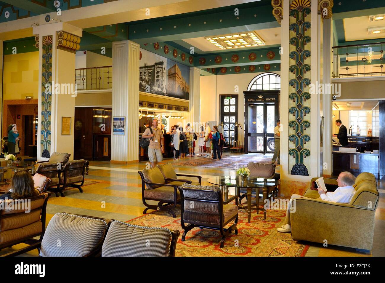 Israel, Jerusalem, King David Hotel Stock Photo - Alamy