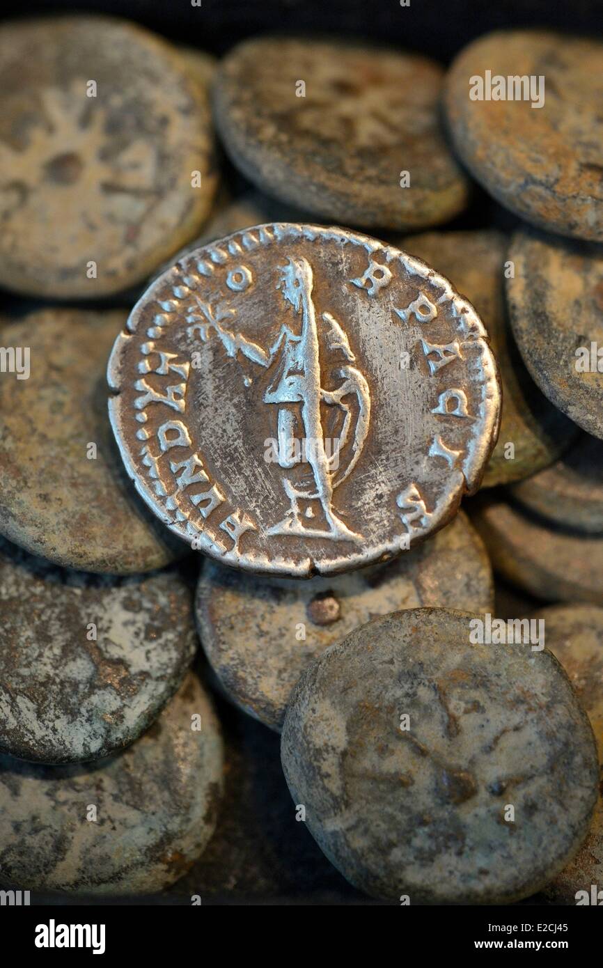 Israel Jerusalem holy city old town World Heritage UNESCO penny coin at ...