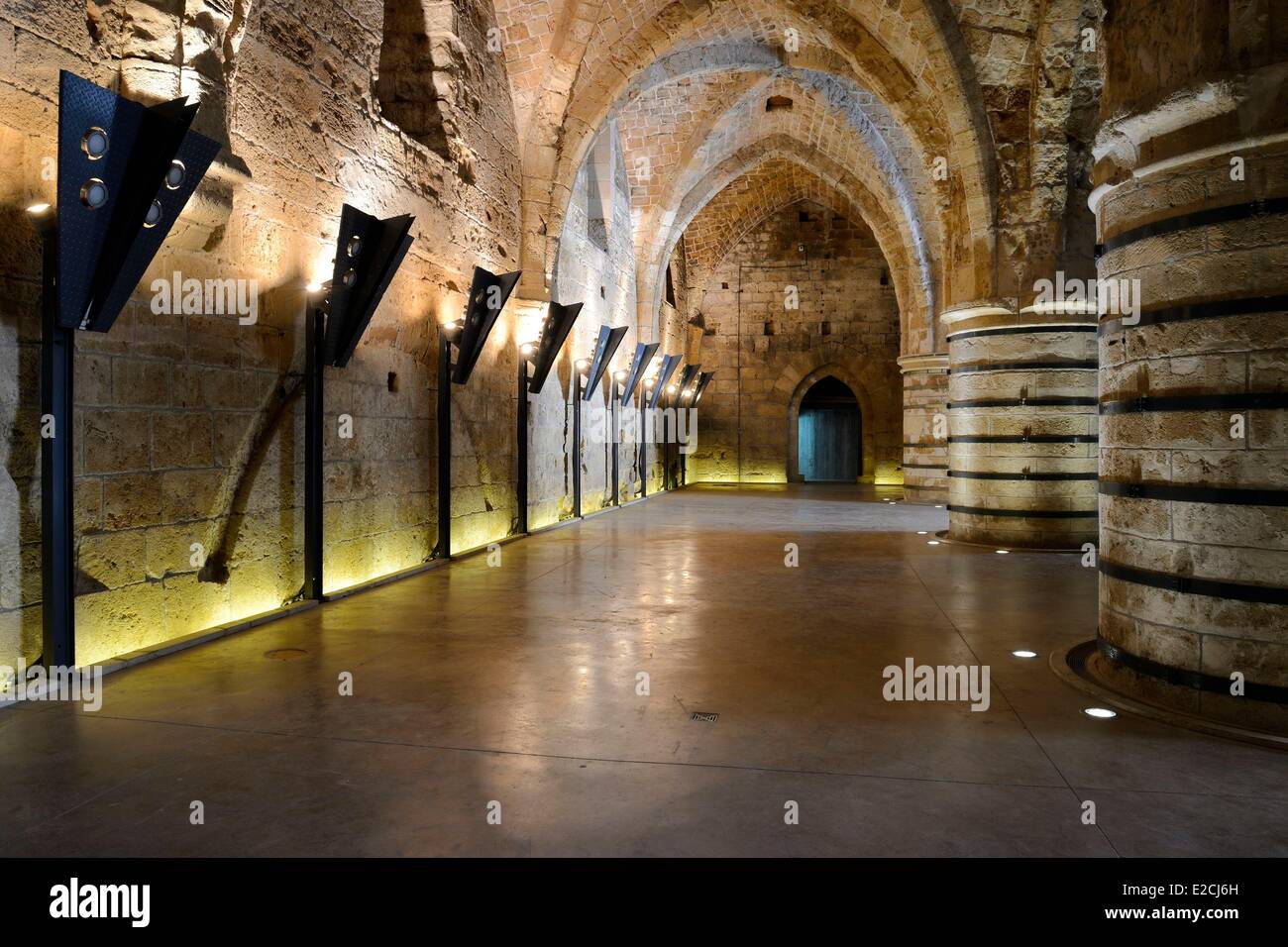 Israel, North district, Galilee, Acre (Akko), old town, UNESCO ...