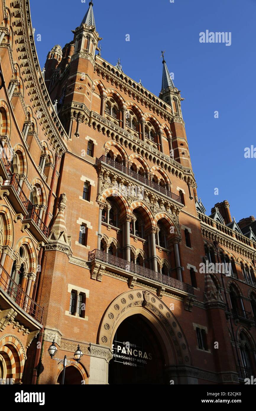 United Kingdown, London, King's Cross area, the Eurostar St Pancras ...