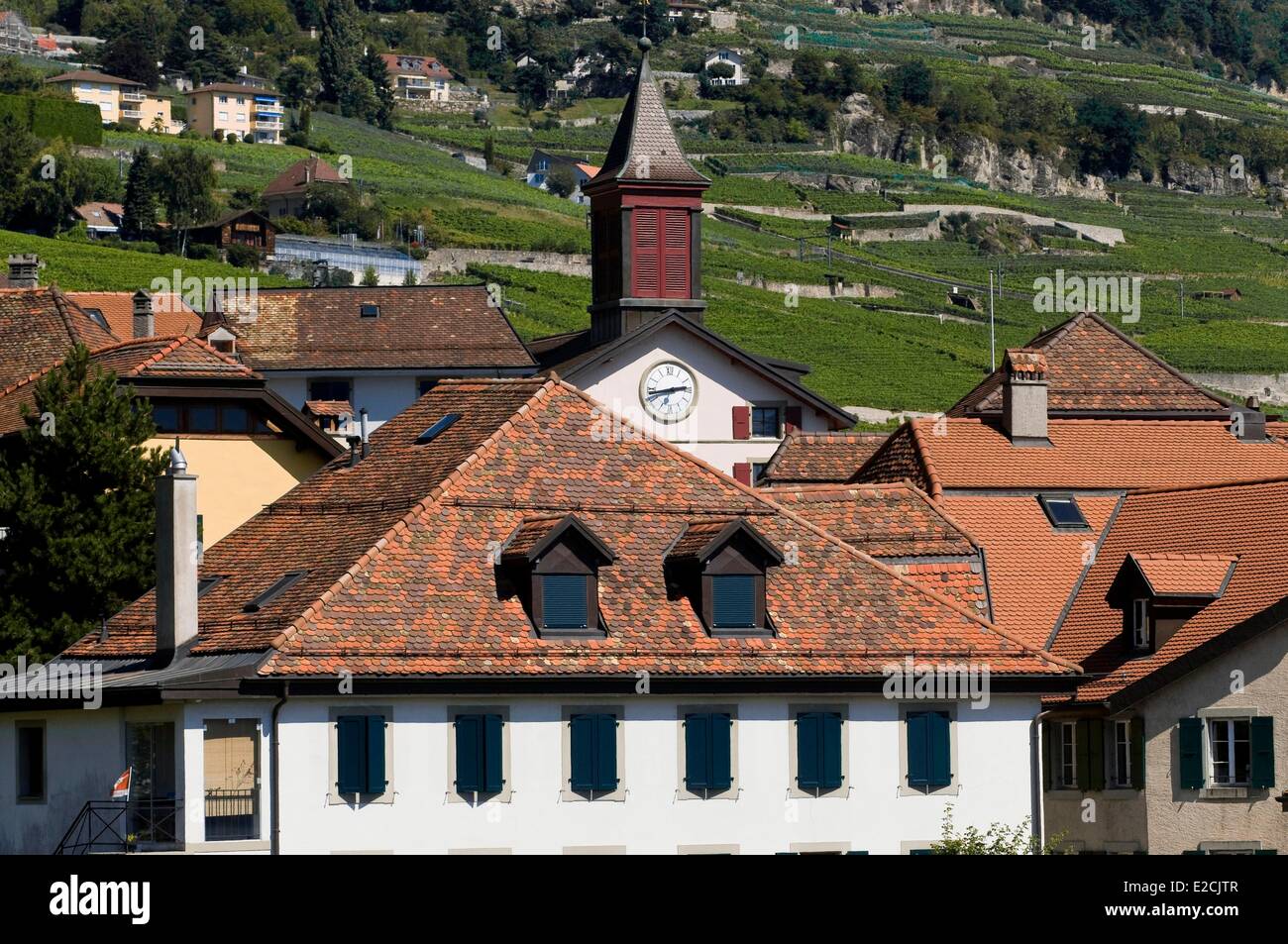 Switzerland epesses village hi-res stock photography and images - Alamy