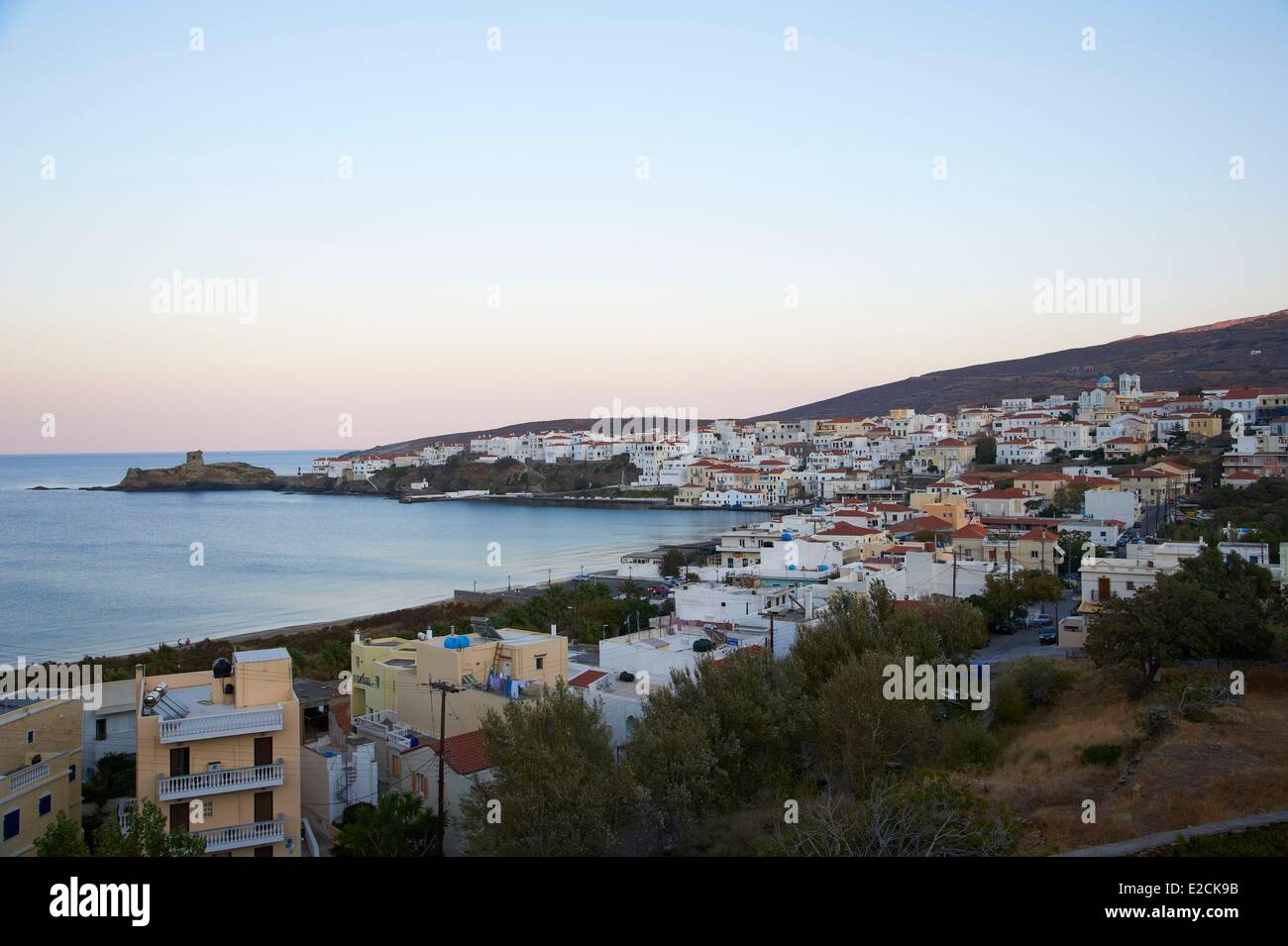 Greece Cyclades Andros island Stock Photo - Alamy