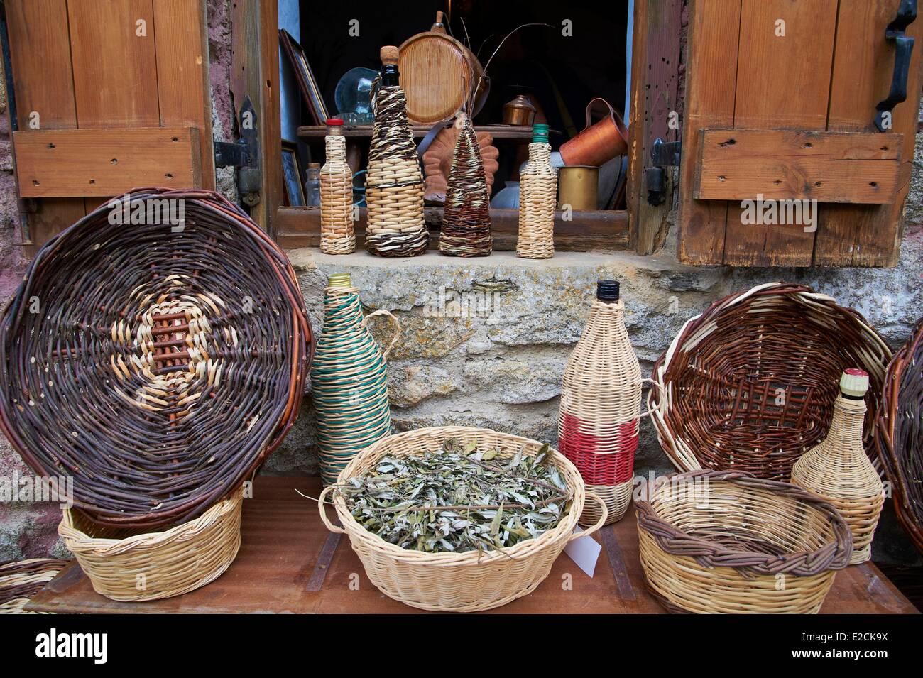 Greece Cyclades Tinos island Volax village and hamlet Stock Photo - Alamy