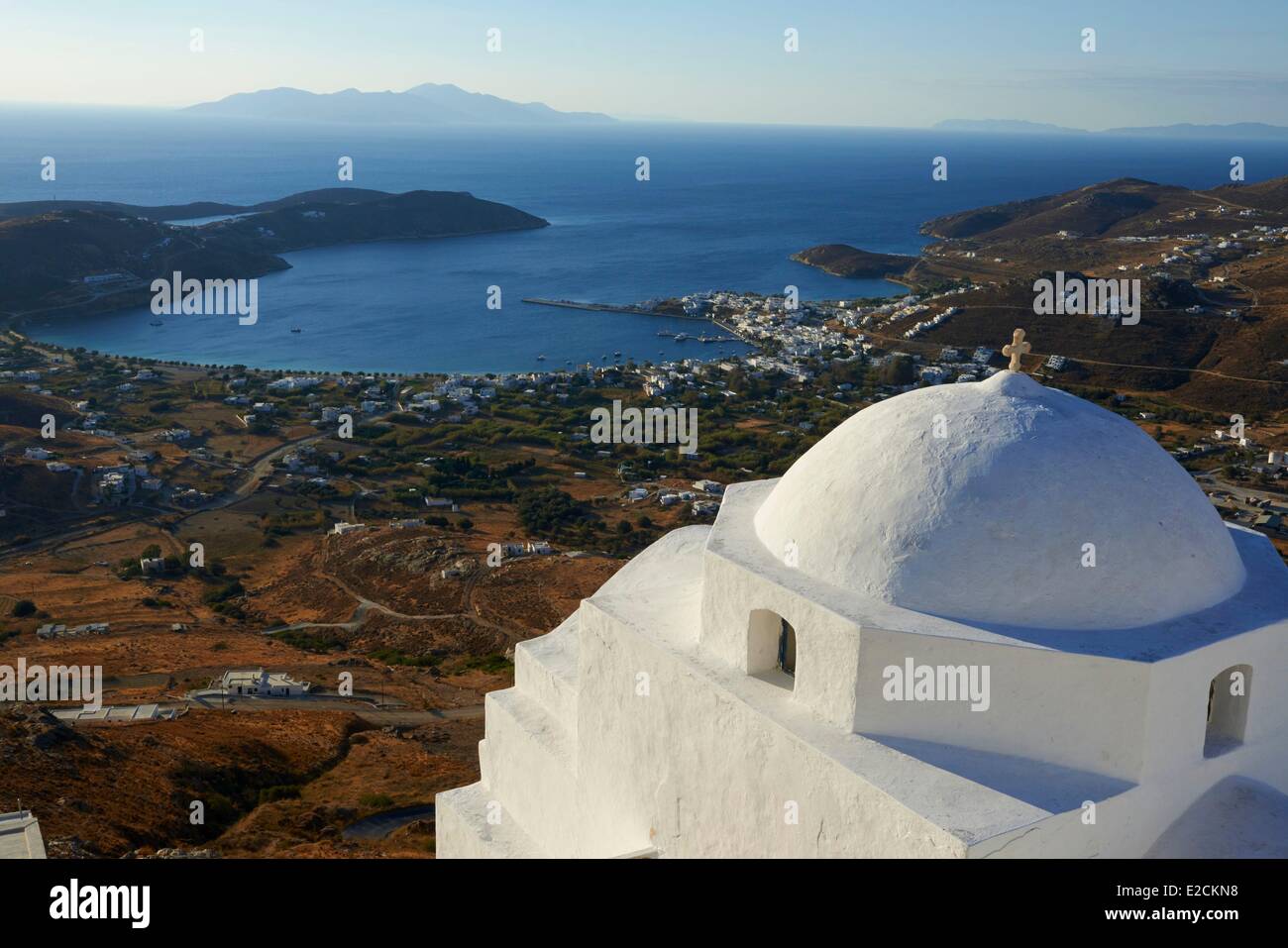 Serifos island hora people hi-res stock photography and images - Alamy