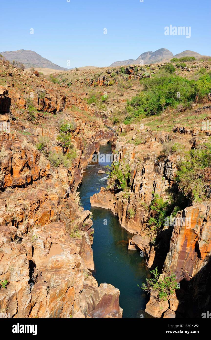 South Africa Mpumalanga region the Drakensberg Escarpment Blyde River ...