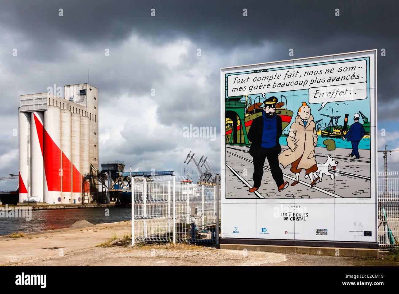 Tintin comic strip hi-res stock photography and images - Alamy