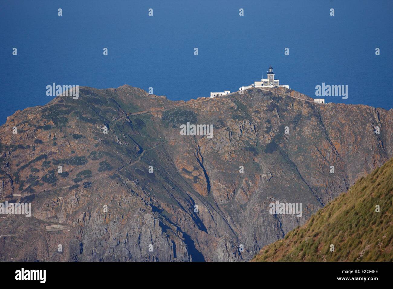 Tunisia Galite islands lighthouse Stock Photo - Alamy