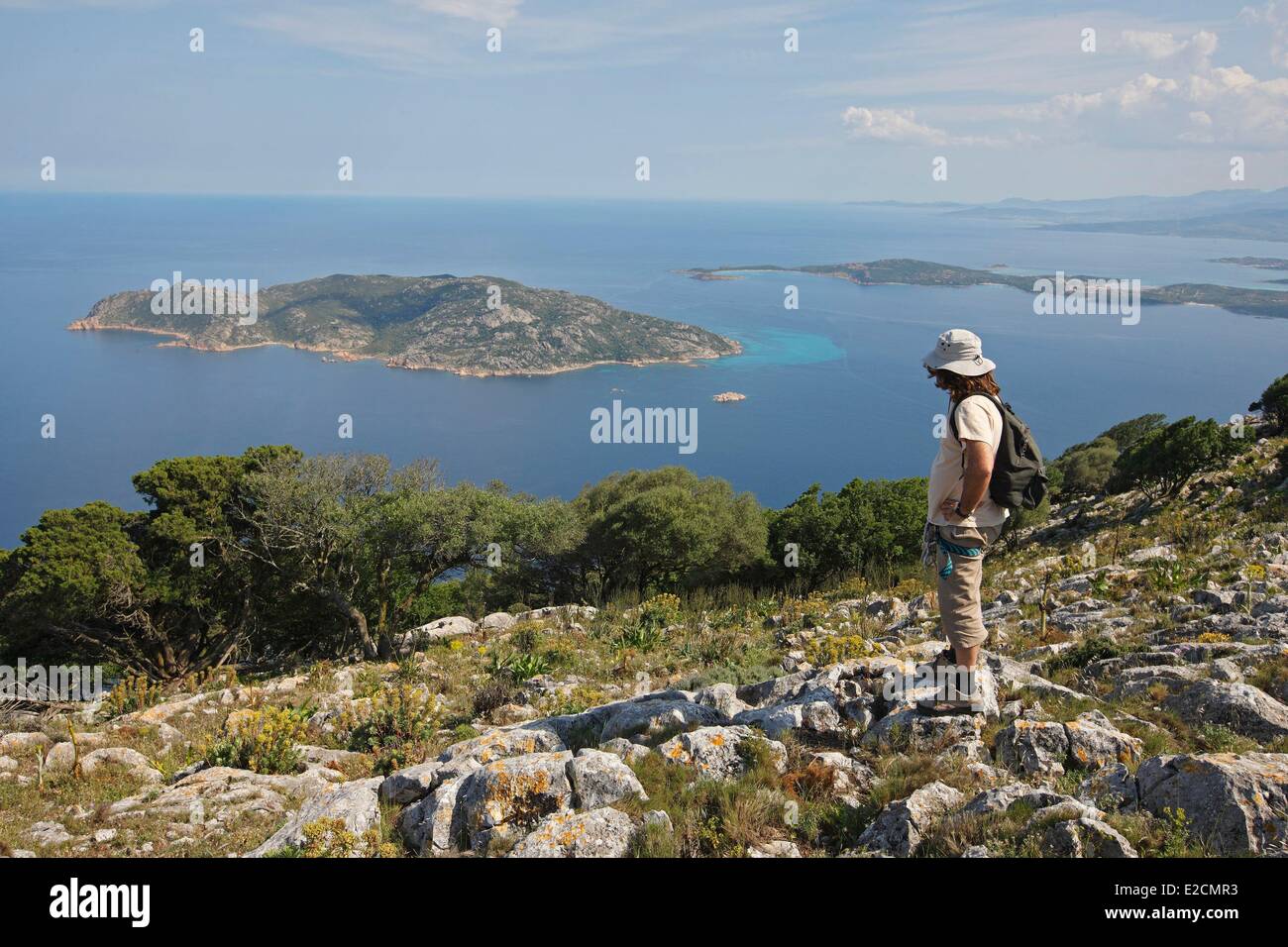 Italy Sardinia Tavolara Molara island Stock Photo - Alamy