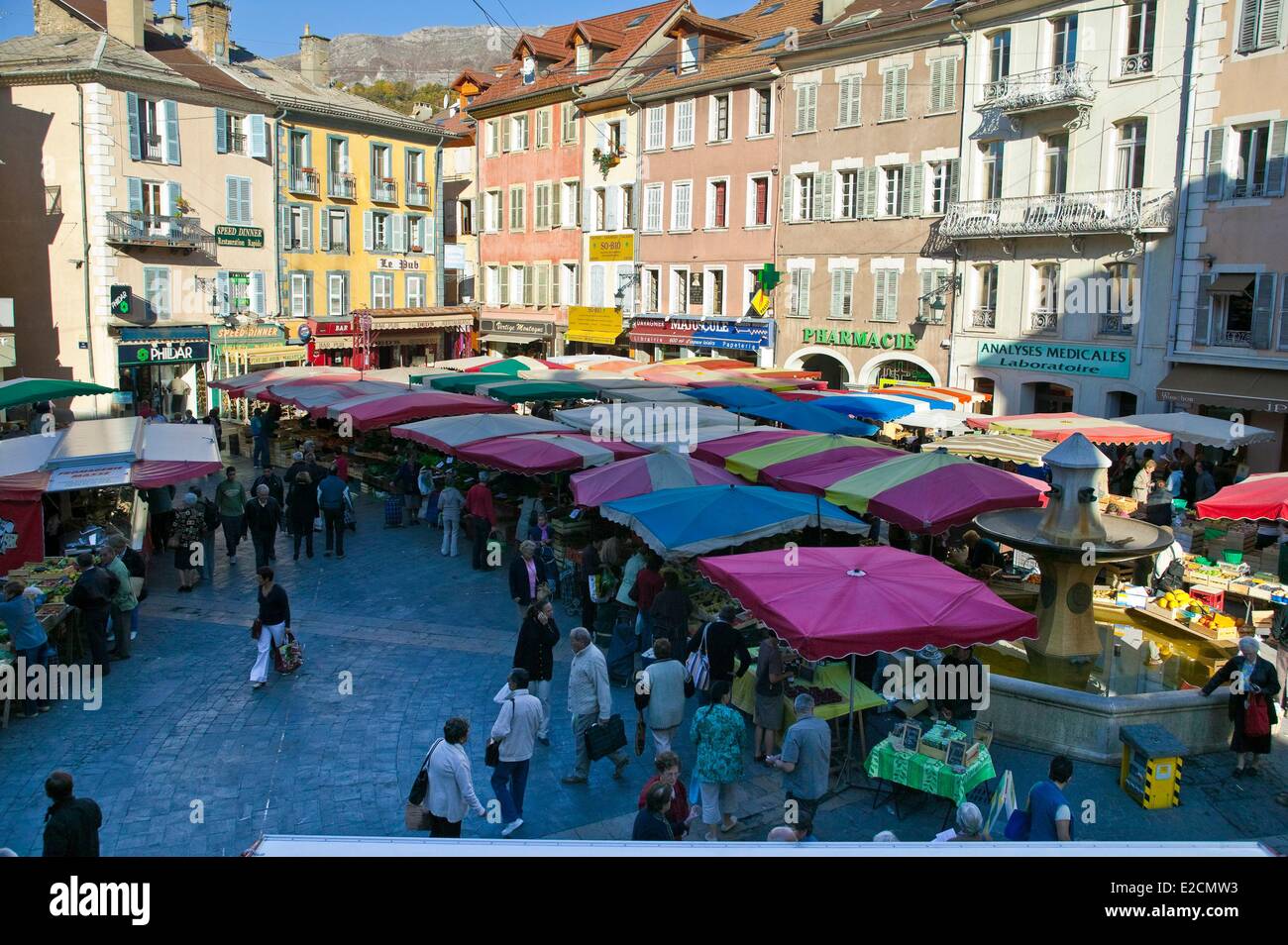 France Hautes Alpes Gap Hautes Alpes capital the market on the Place ...