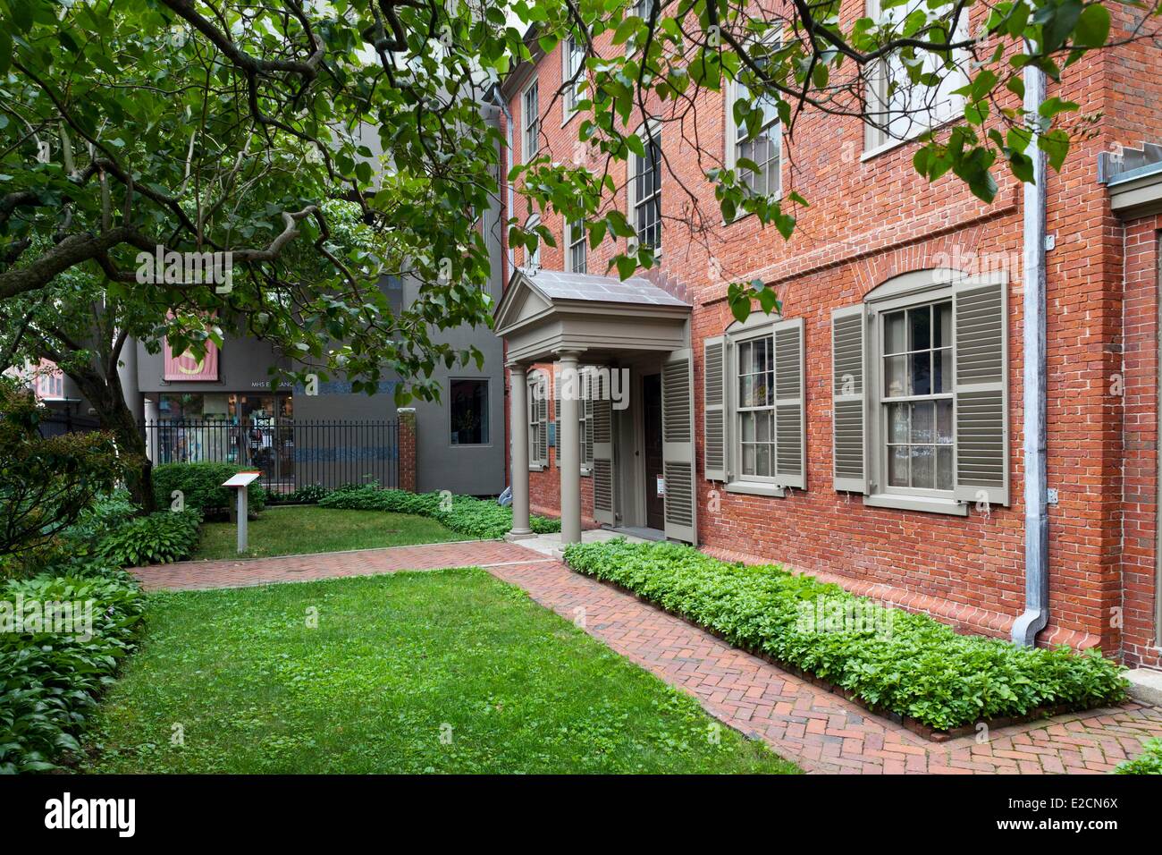 United States Maine Portland Wadsworth-Longfellow House historic house ...