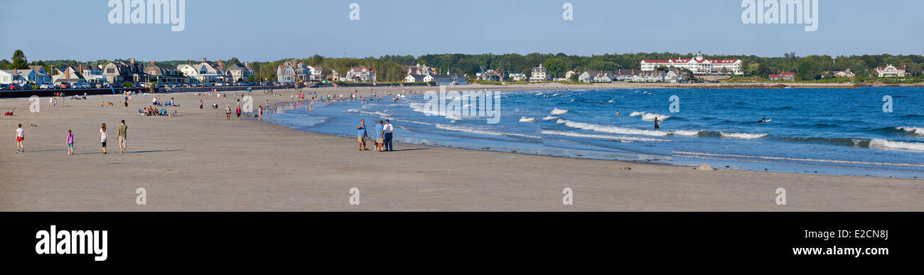 United States Maine Kennebunkport Kennebunk Beach Stock Photo - Alamy