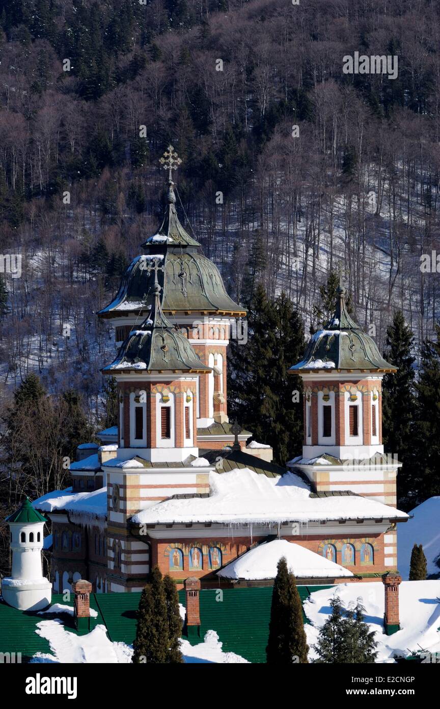 Romania Wallachia Sinaia monastery inhabited by orthodox monks Stock ...