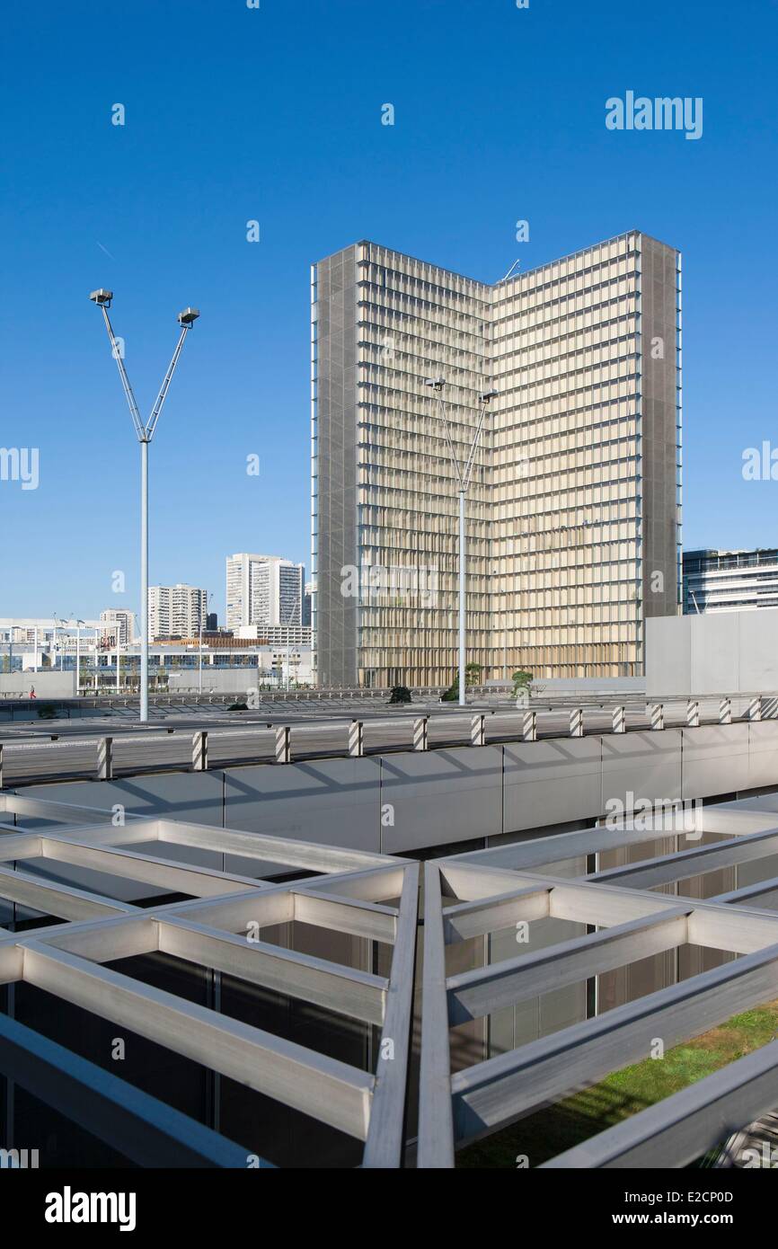 France Paris the Bibliotheque Nationale de France (National Library of ...