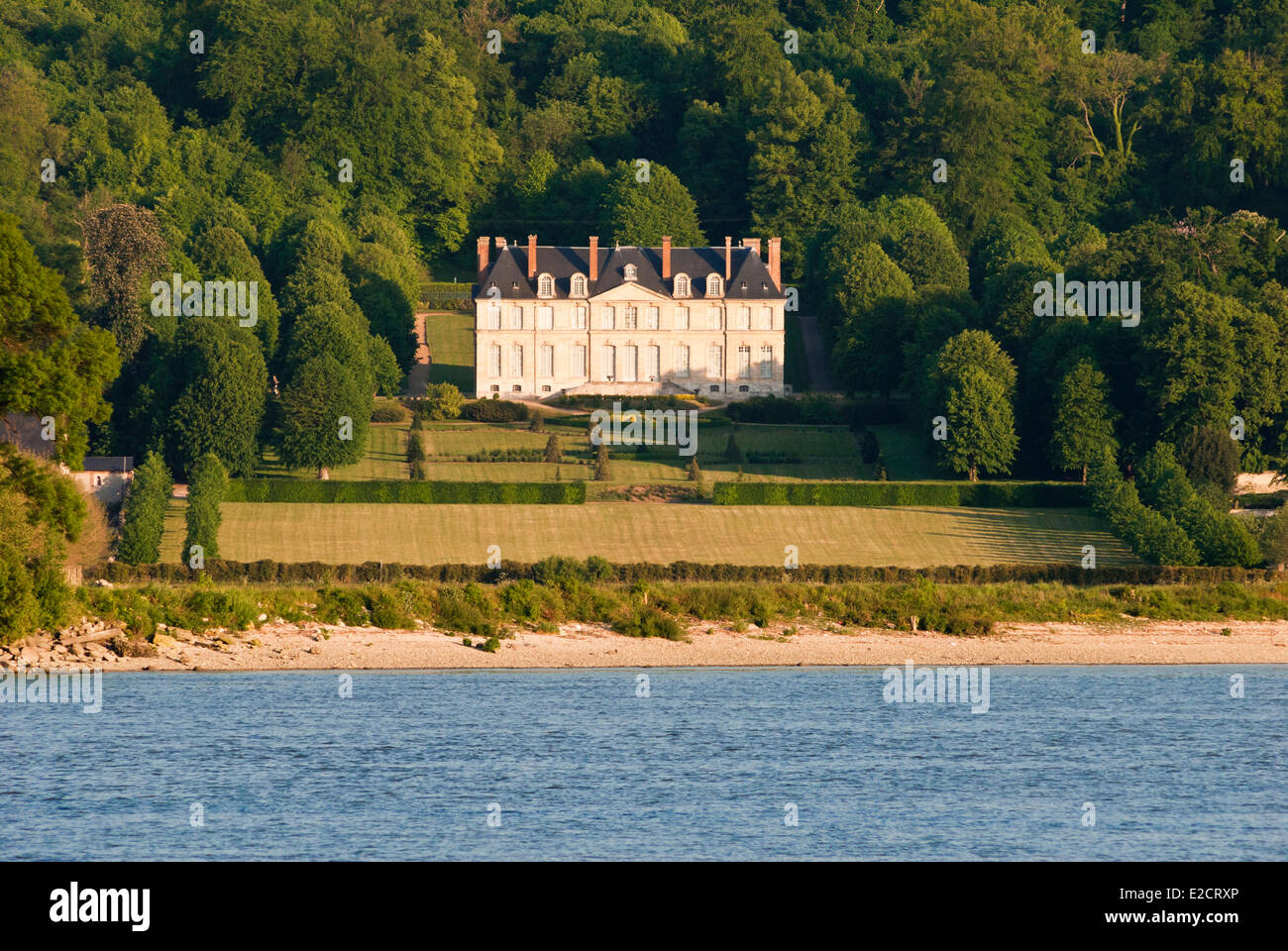 France Seine Maritime Yville sur Seine Yville castle built in the 18th ...