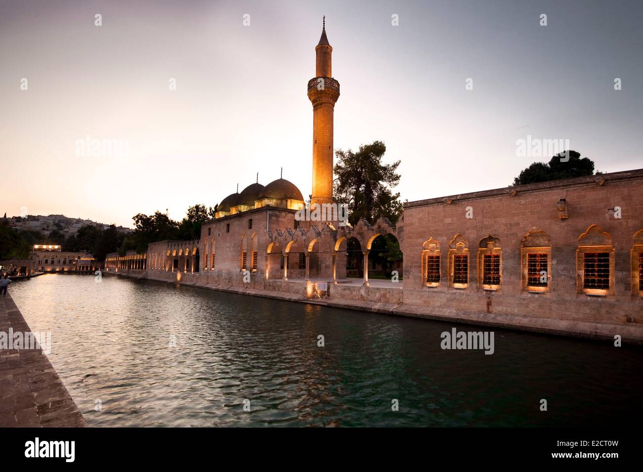 Turkey South Eastern Anatolia Sanliurfa Pool of Sacred Fish where ...