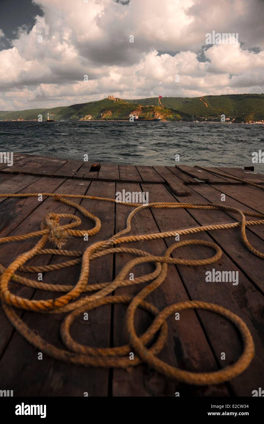 Turkey Black Sea region Kara Deniz Rumeli Kavagi Stock Photo - Alamy