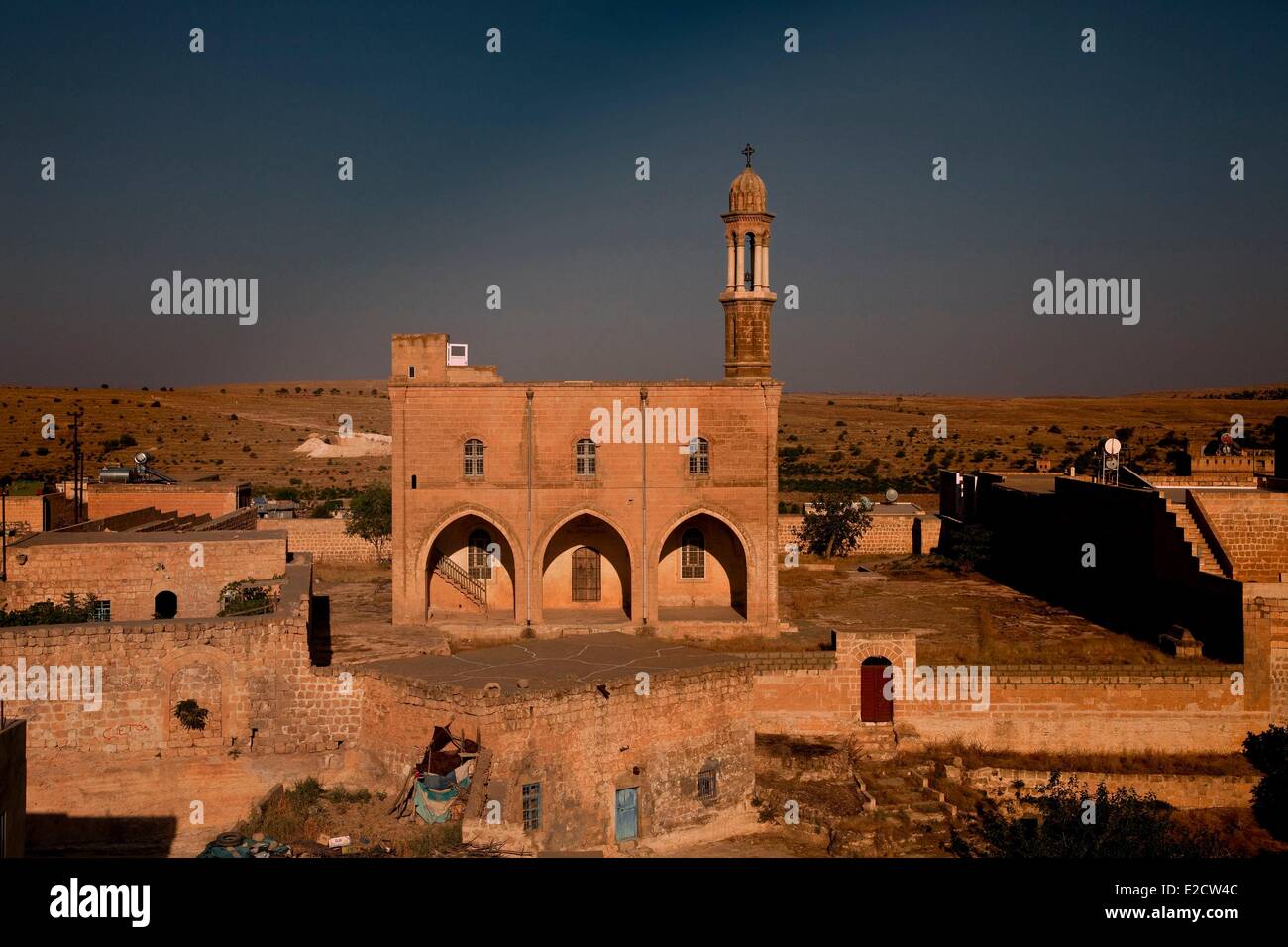 Turkey South Eastern Anatolia Mardin region Midyat Mor Sumuni Stock ...