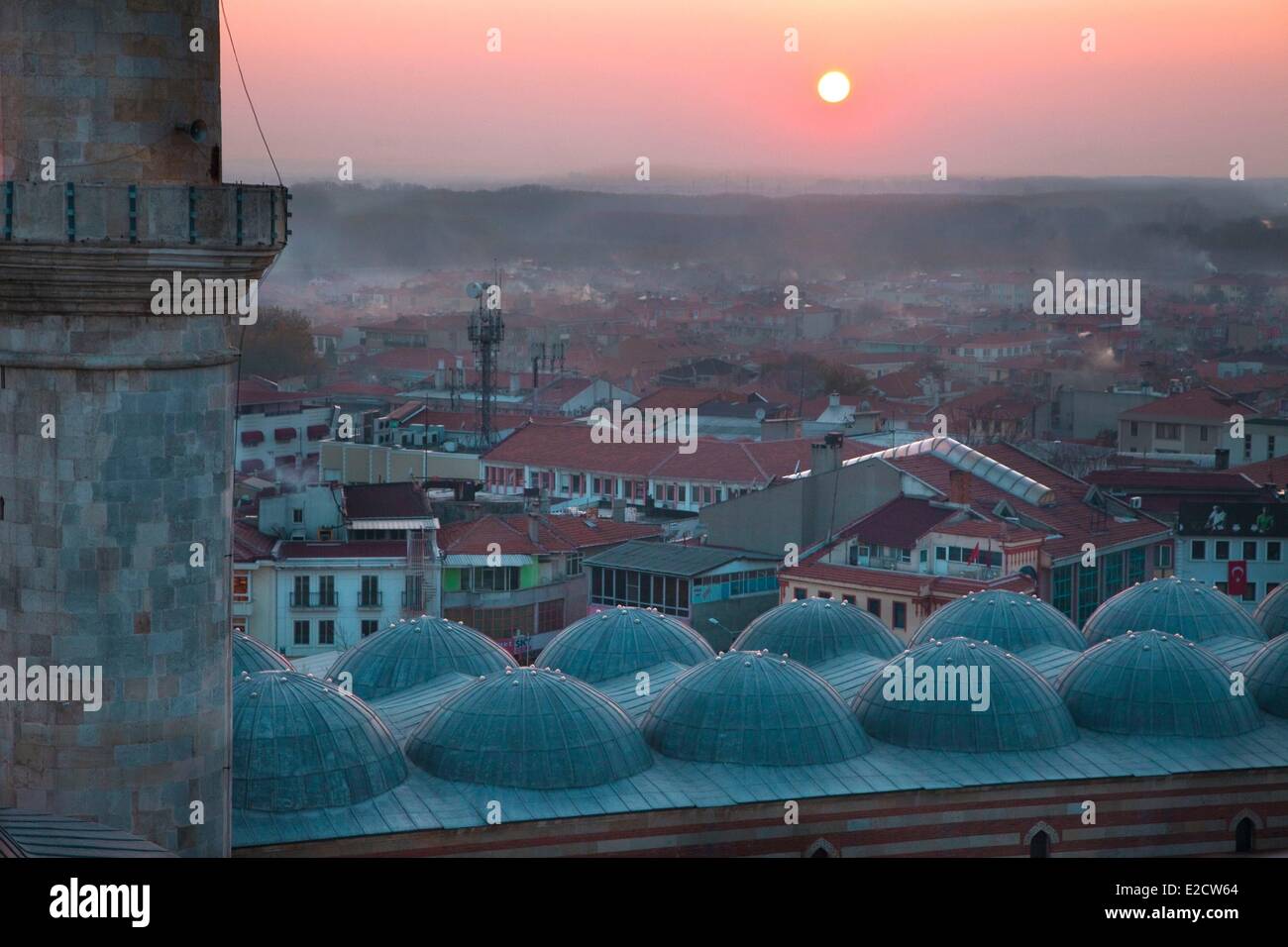 Turkey European Side Trakia Region Edirne Eski Cami The Old Mosque ...