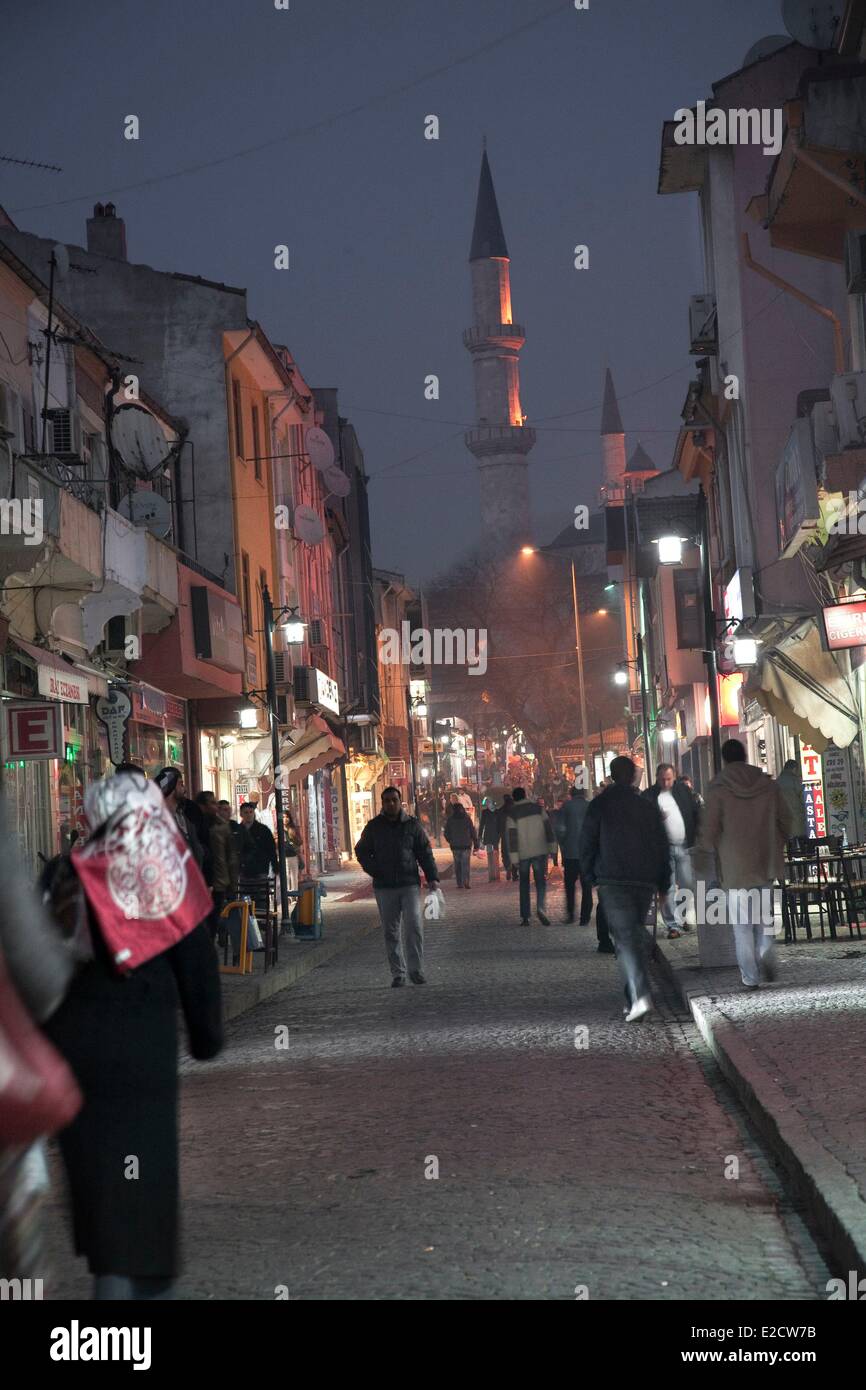 Turkey European Side Trakia Region Edirne Carsi area downtown Stock ...