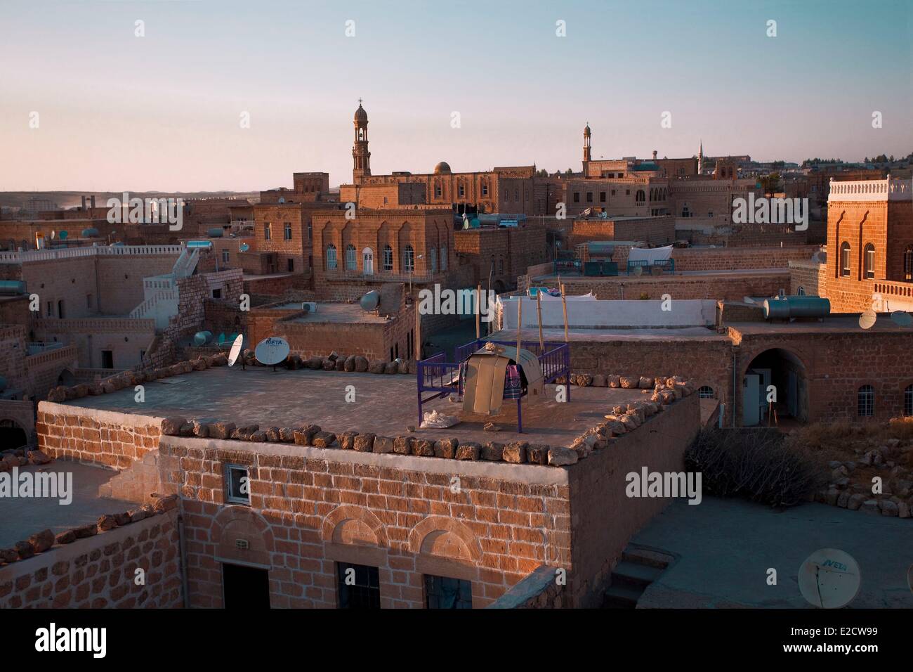 Turkey South Eastern Anatolia Mardin region Midyat Kor Serbel Church ...