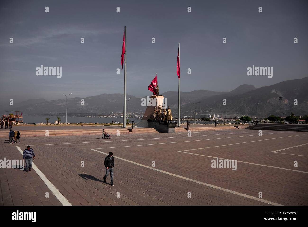 Turkey Hatay Region Iskenderun Ataturk Statue Stock Photo - Alamy