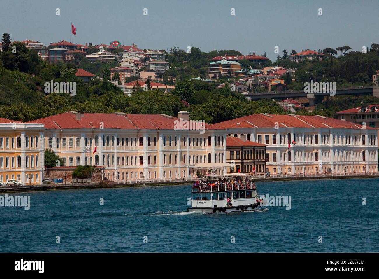 Turkey Bosphorus Ciragan Palace Stock Photo - Alamy