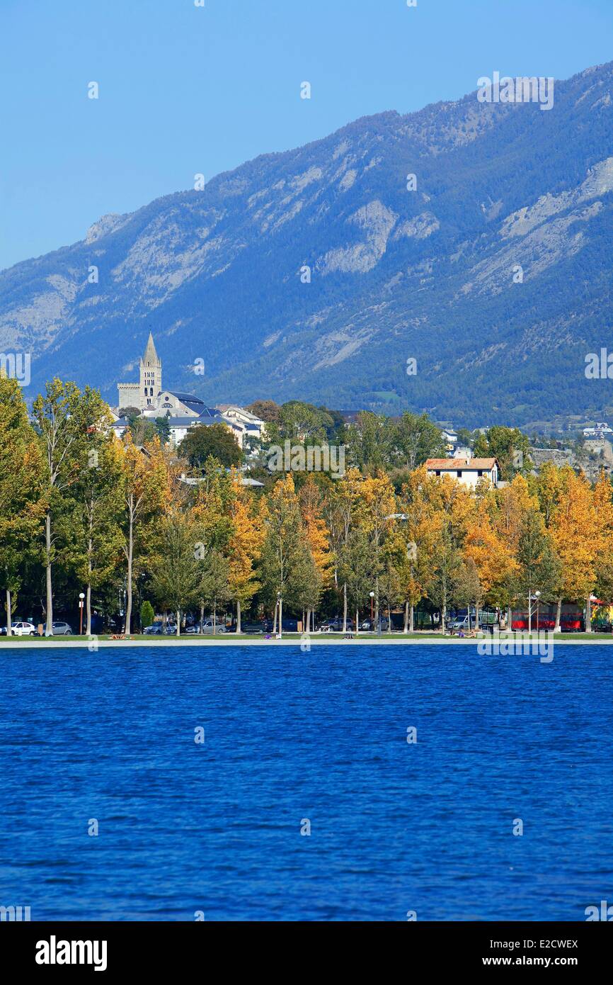 France Hautes Alpes Embrun water and leisure center Stock Photo - Alamy