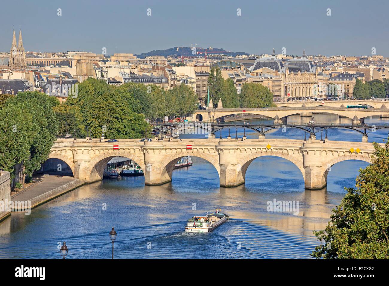 France Paris Seine river banks listed as World Heritage by UNESCO the ...