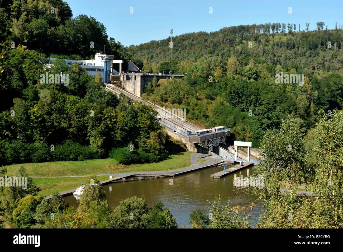 Plan incline ship lift hi-res stock photography and images - Alamy