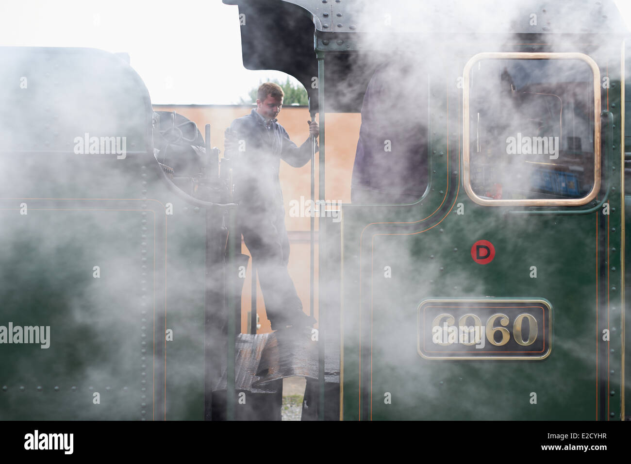 Engine footplate hi-res stock photography and images - Alamy