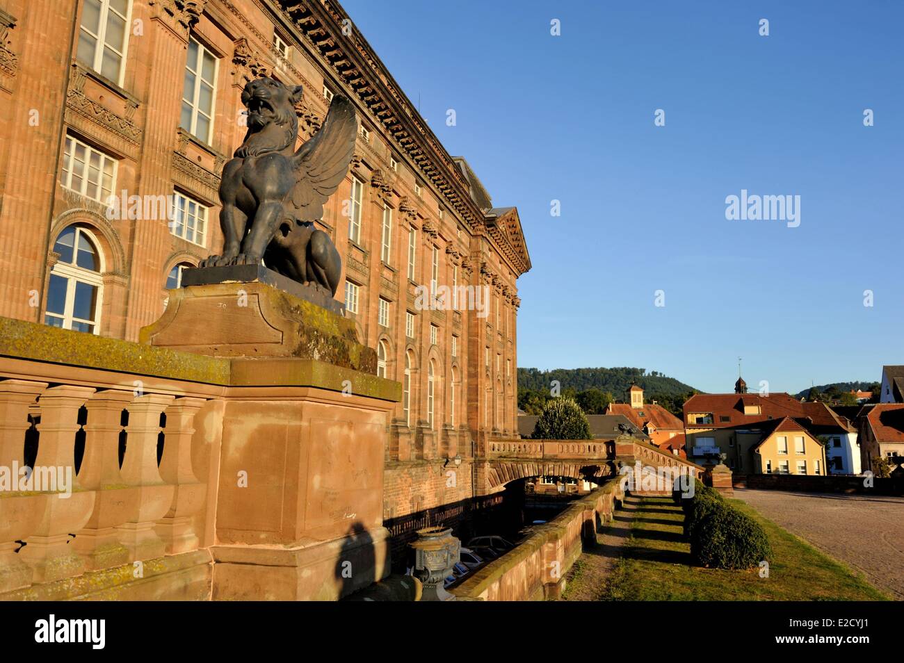 France Bas Rhin Saverne the Rohan castle Stock Photo - Alamy