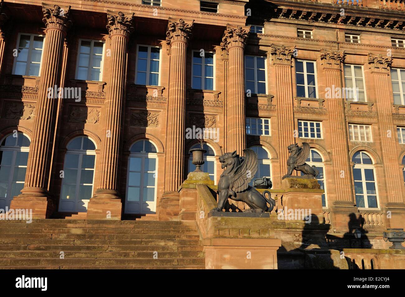 France Bas Rhin Saverne the Rohan castle Stock Photo - Alamy
