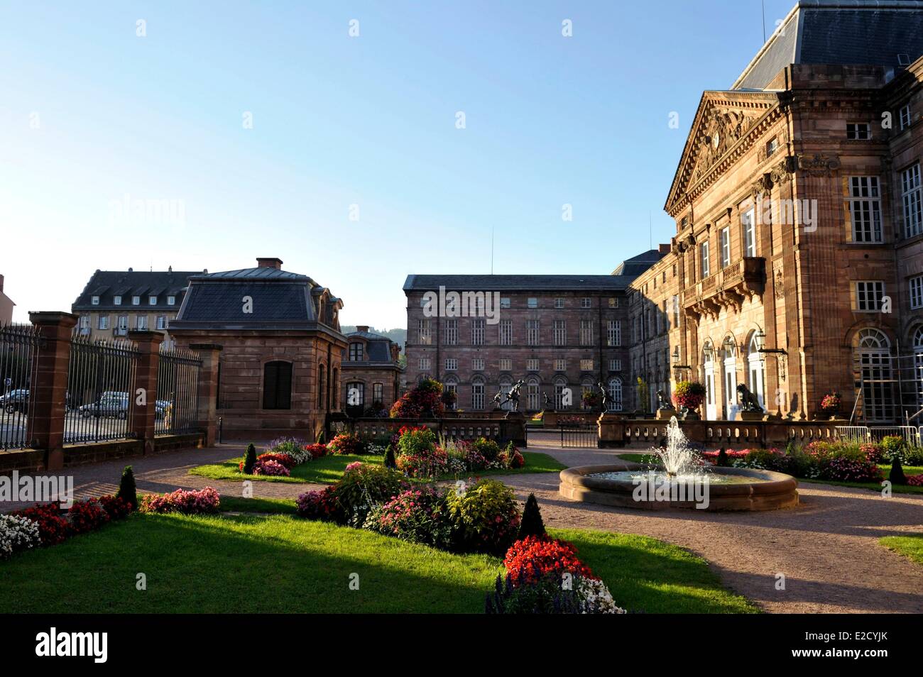France Bas Rhin Saverne the Rohan castle Stock Photo - Alamy