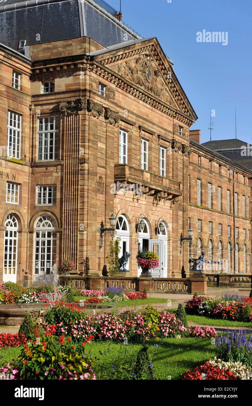 France Bas Rhin Saverne the Rohan castle Stock Photo - Alamy