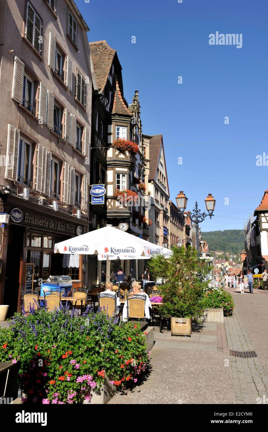 France Bas Rhin Saverne Grand'Rue (Main Street Stock Photo - Alamy