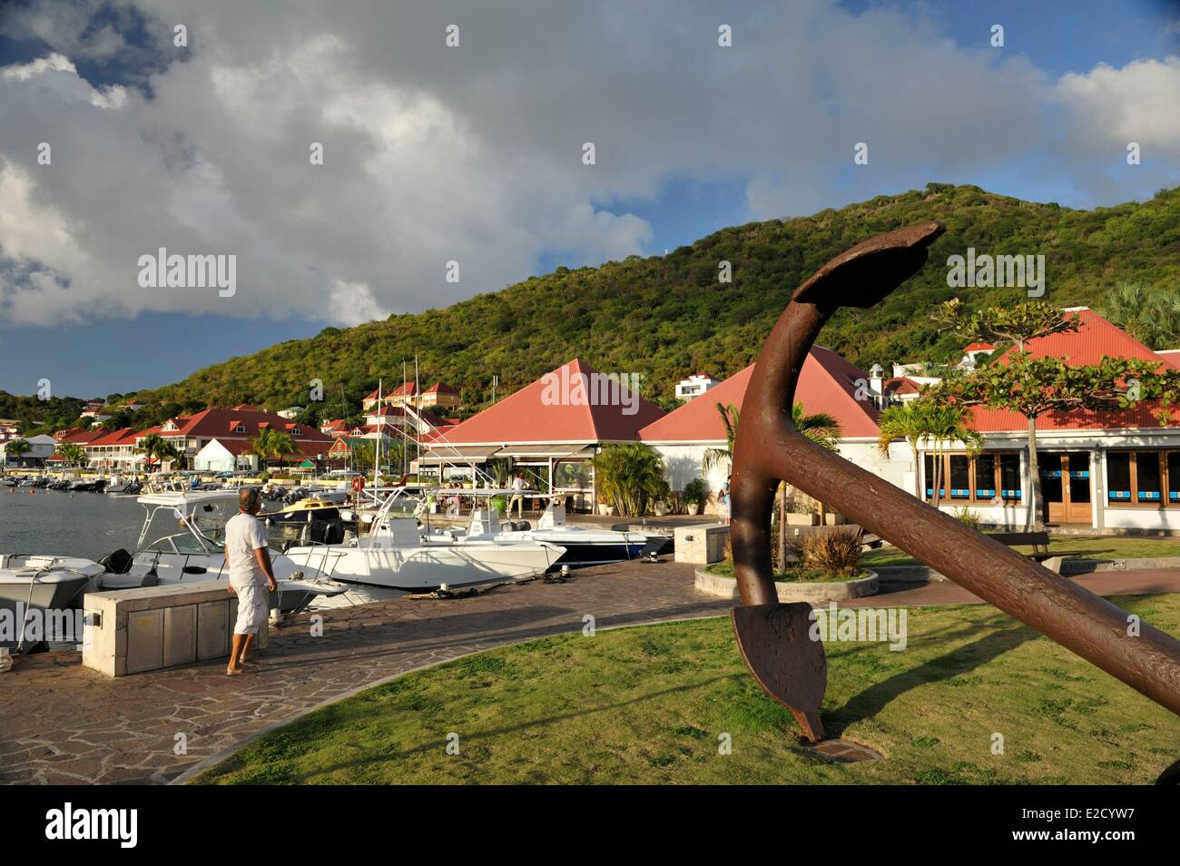 France Guadeloupe (French West Indies) Saint Barthelemy Gustavia marina ...