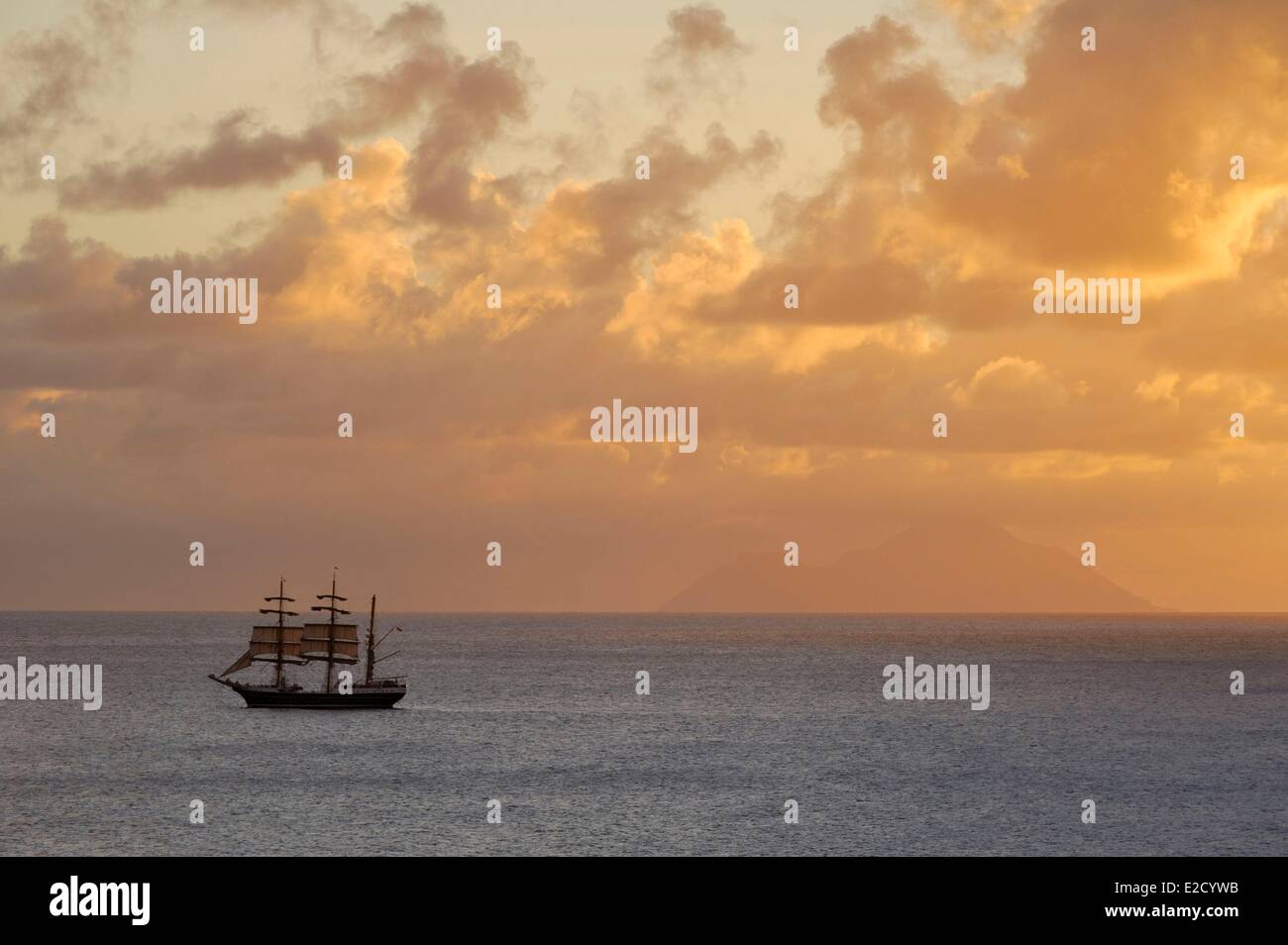 Saint barthelemy gustavia overview hi-res stock photography and images ...