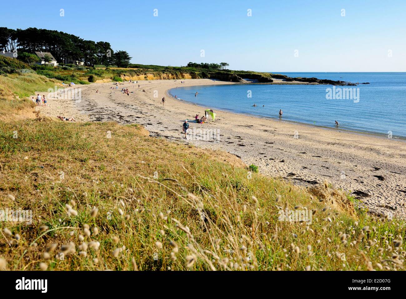 France Morbihan Penestin sur Mer the beach Stock Photo - Alamy