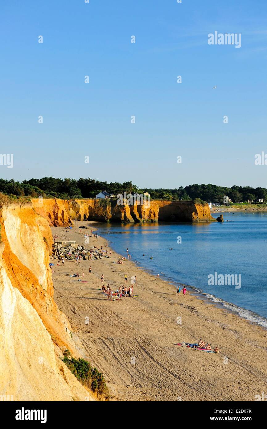 France Morbihan Penestin sur Mer the Gold Mine beach and its golden ...