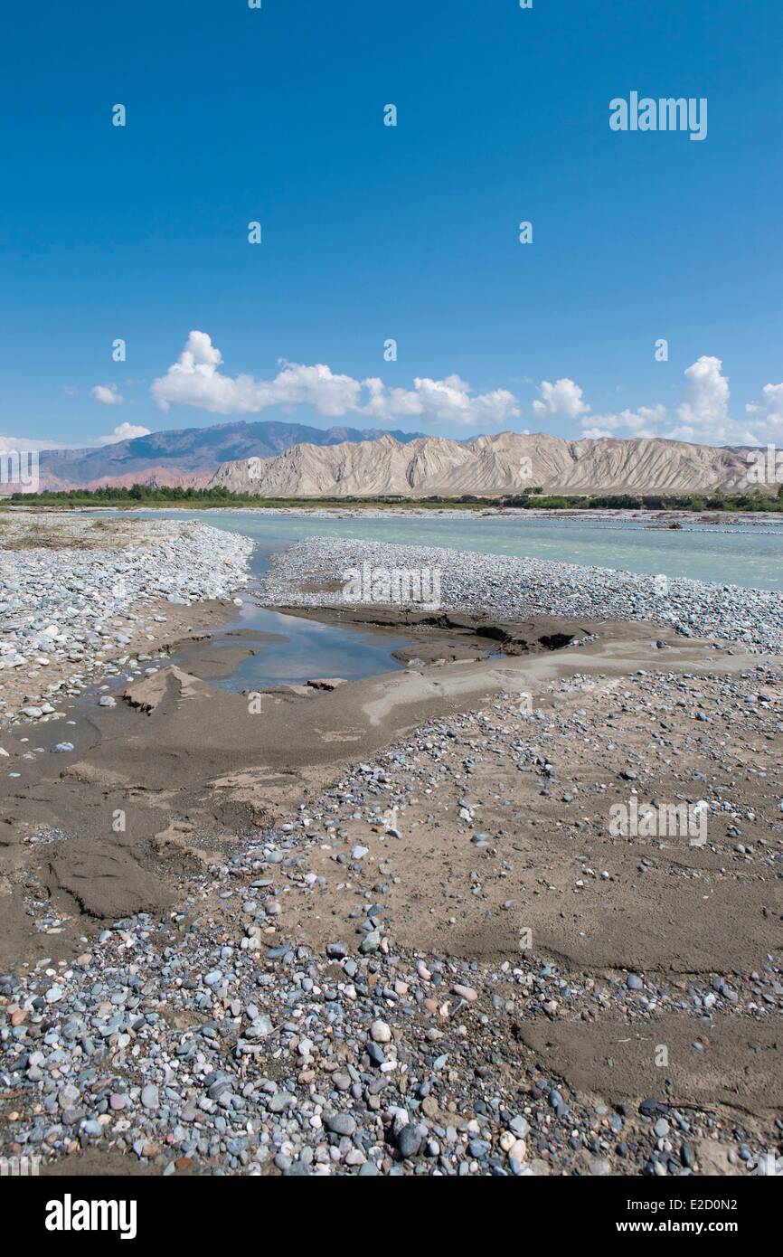 Kyrgyzstan Naryn Province Naryn,Naryn river Stock Photo - Alamy