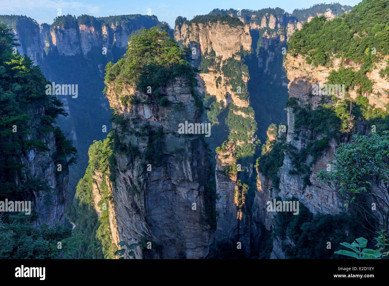 China Hunan Province Zhangjiajie Wulingyuan Scenic Area Zhangjiajie ...
