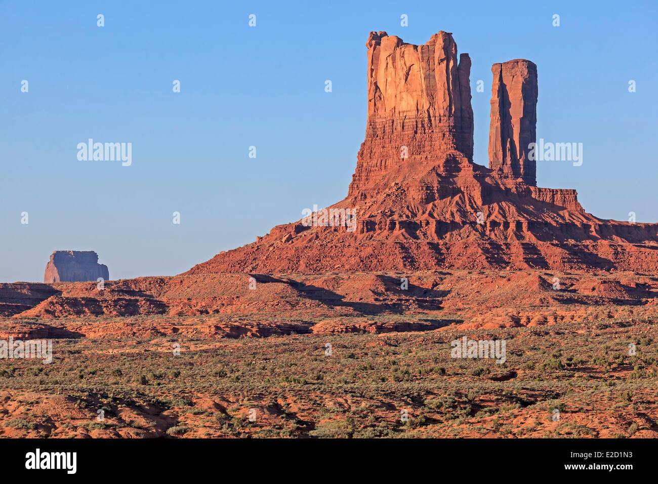 United States Arizona Navajo Nation Indian Reservation Monument Valley ...