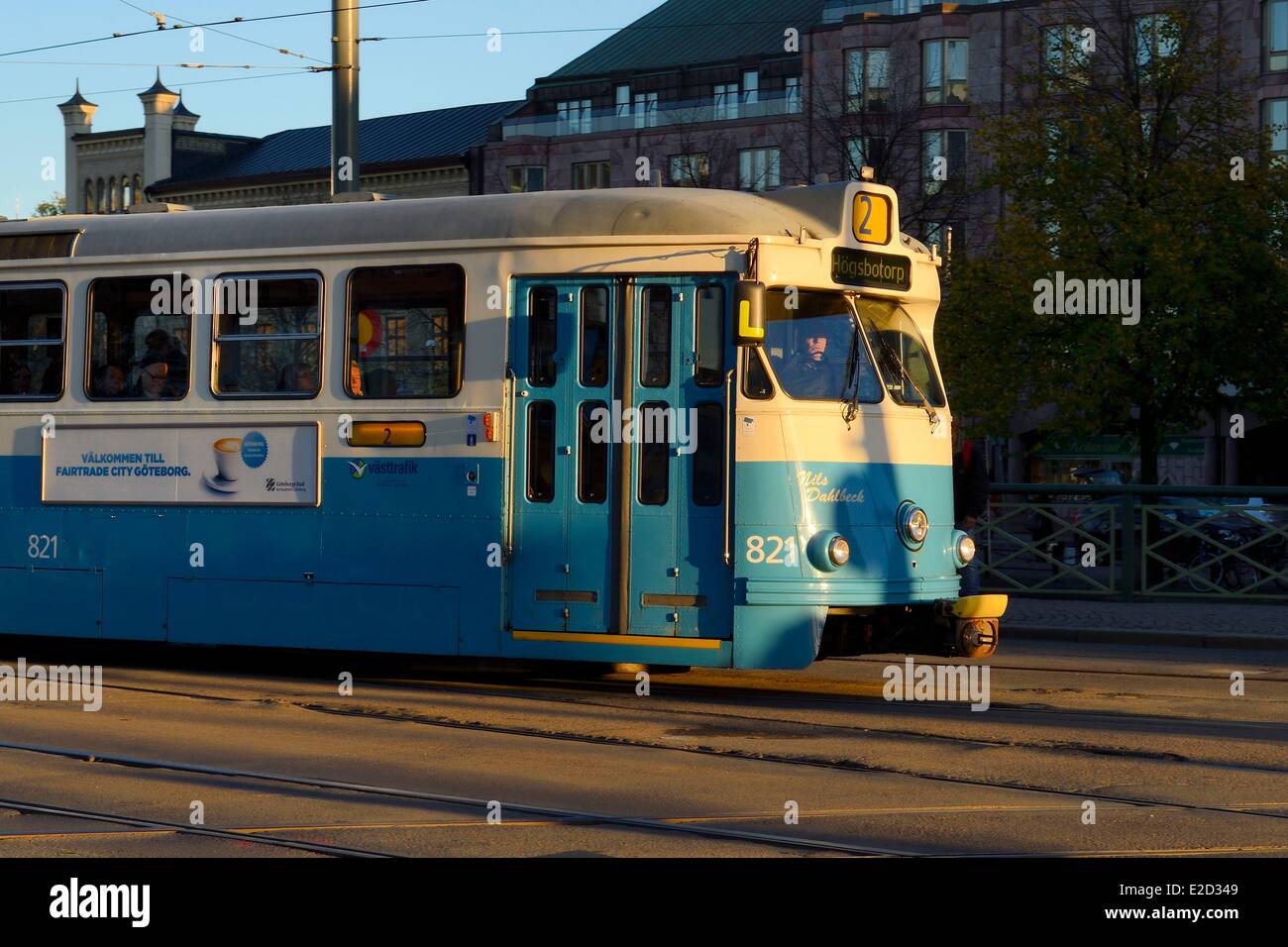 Sweden Vastra Gotaland Goteborg (Gothenburg) the tram Stock Photo - Alamy
