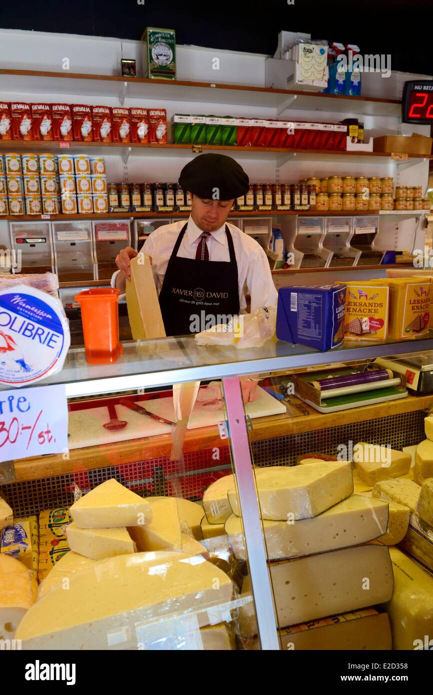 Sweden Vastra Gotaland Goteborg (Gothenburg) the main covered market ...