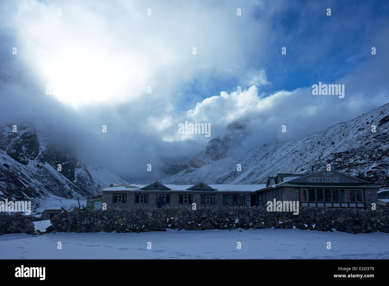Yeti Lodge Teahouse, Machhermo, Sagarmatha National Park, Solukhumbu ...