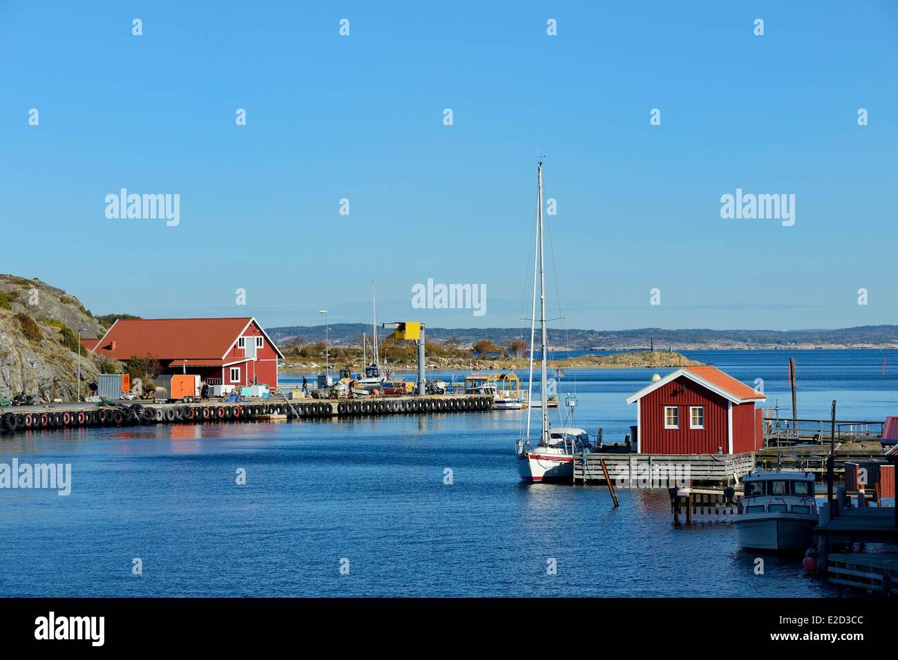 Sweden Vastra Gotaland Koster Islands the Koster sound Stock Photo - Alamy