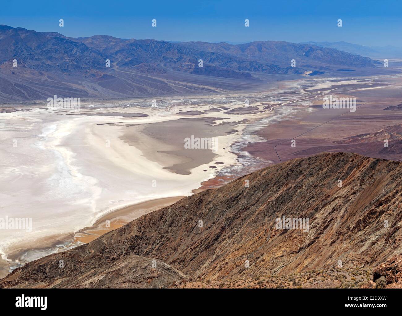 United States California Death Valley National Park Death Valley from ...