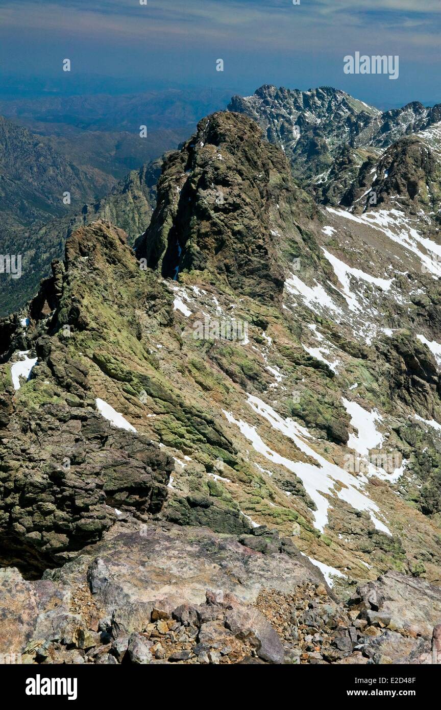 France Haute Corse Asco Valley Monte Cinto (2706 m Stock Photo - Alamy